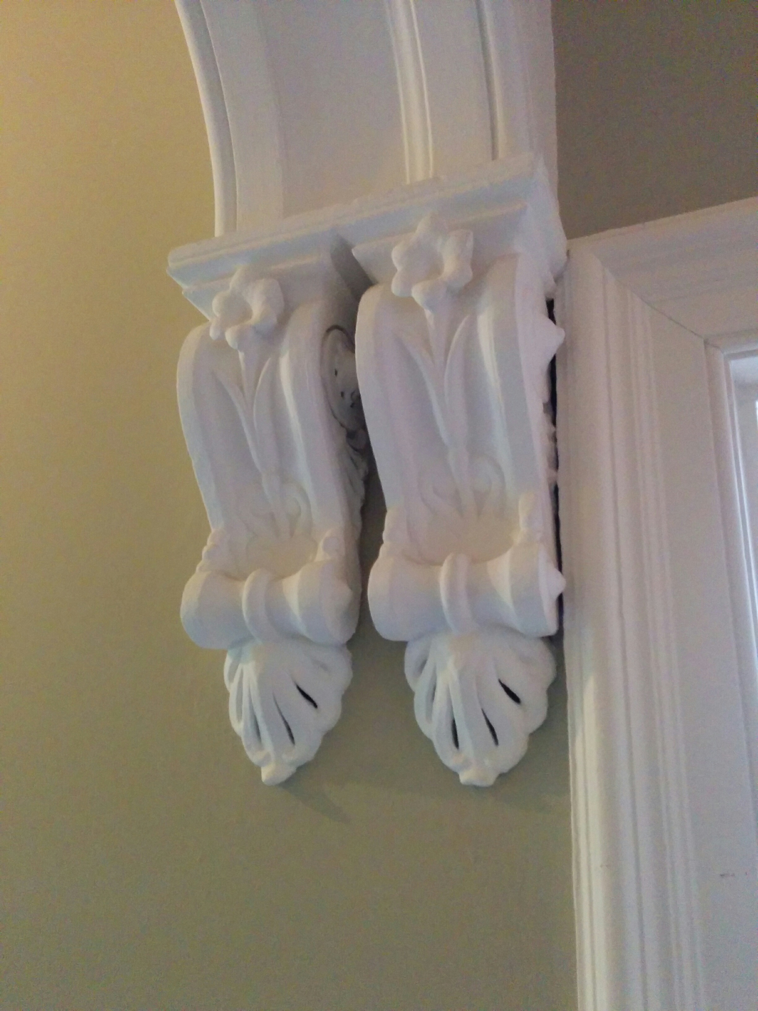 decorative detail in hall – An Eastbourne Diary